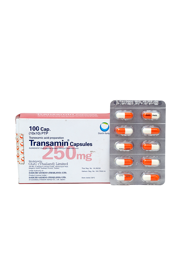 Transamin Tranexamic Acid 250mg 10's - LifePlus Pharmacy
