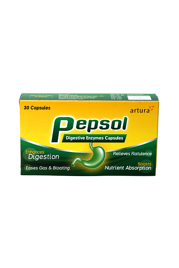 Pepsol Digestive Enzymes Cap 10's - LifePlus