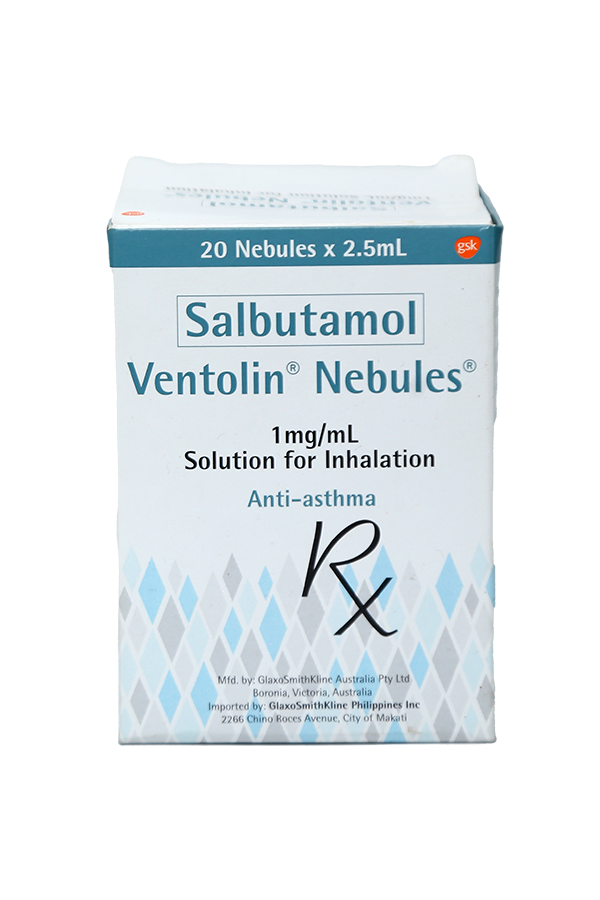 Ventolin Nebules Solution 2.5mg 5's - LifePlus
