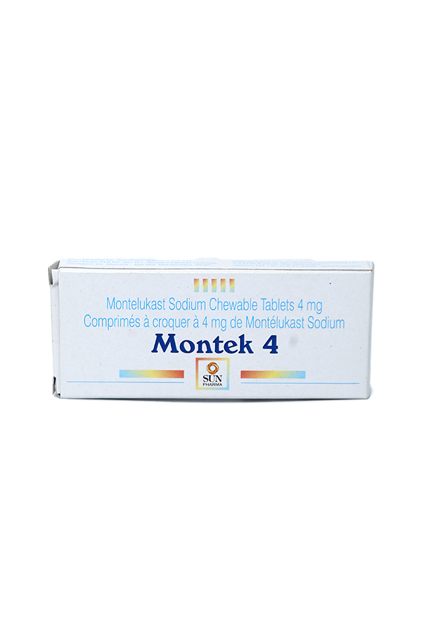 Montek Montelukast 4mg Tab 10's - LifePlus