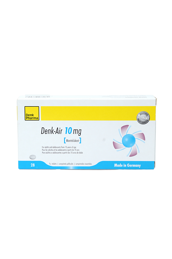 Denk Air Montelukast 10mg Tab 14's - LifePlus