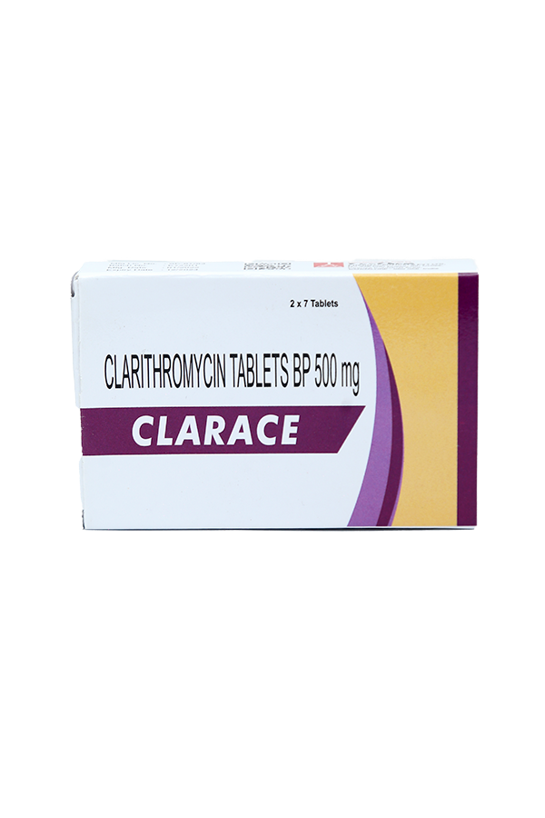 Clarace Clarithromycin 500mg Tab 7's - LifePlus