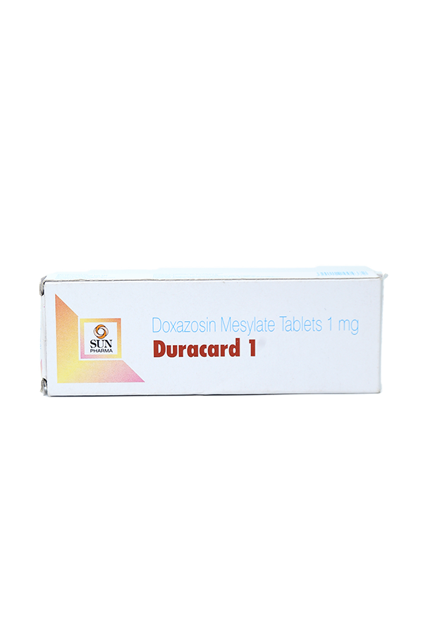 Duracard 1 Doxazin 1mg Tab 10's - LifePlus Pharmacy