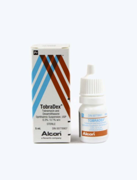 Tobradex Tobramycin+Dexamethasone Eye Drops 5ml - LifePlus