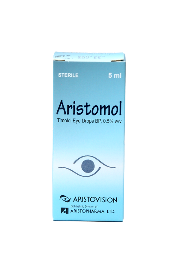 Aristomol Timolol 0.5% Eye Drop 5ml - LifePlus