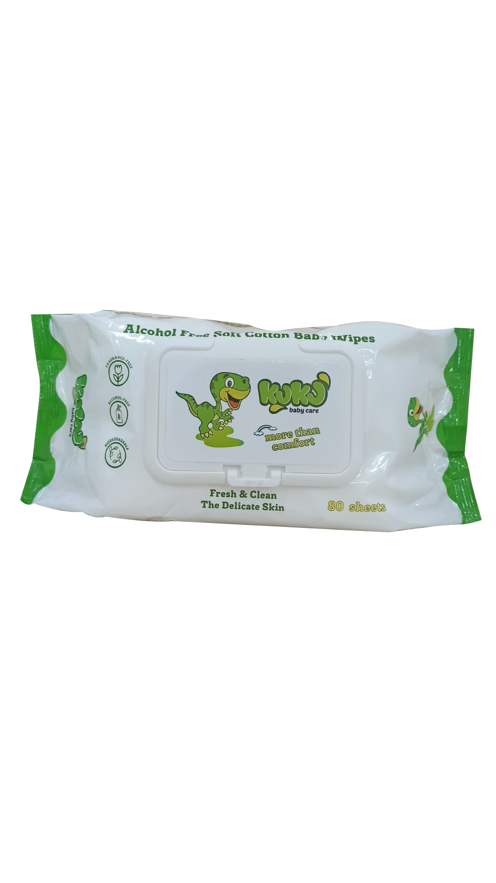 KuKu Baby Wet Tissue 80's - LifePlus