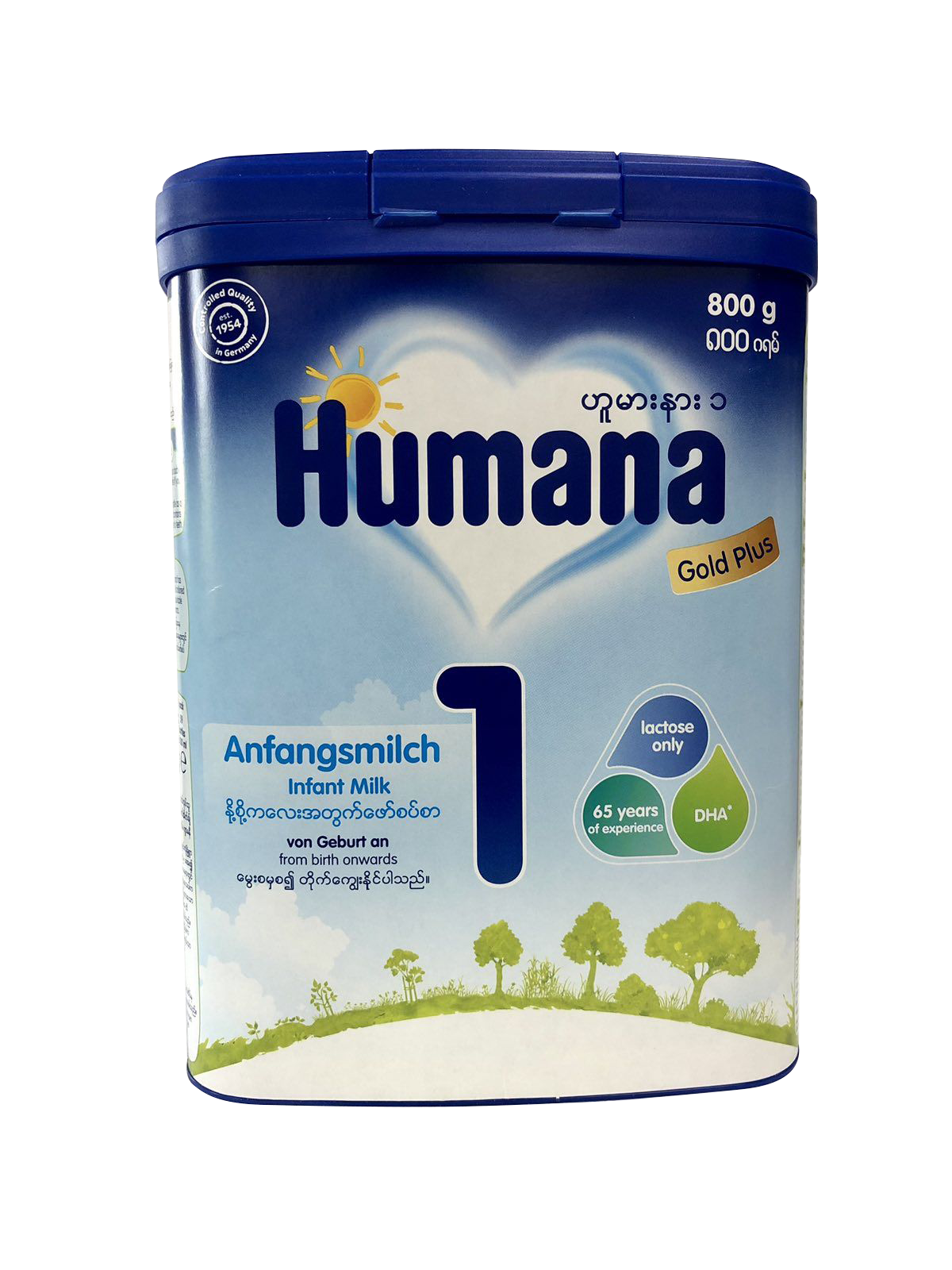 Humana Milk Powder Gold Plus Stage-1 Infant Milk 800g - LifePlus
