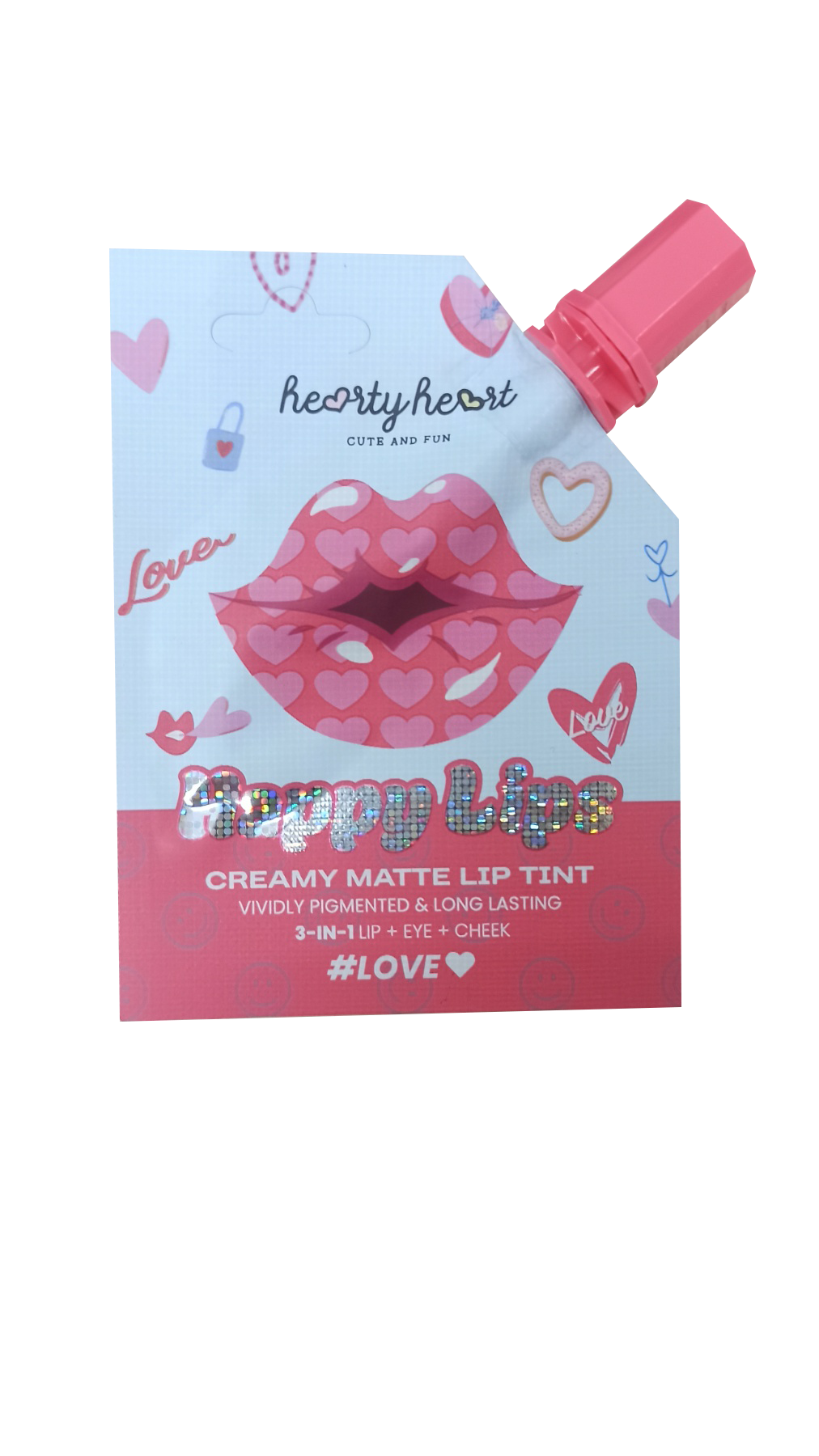 Hearty Heart Lip Tint #Love 2ml - LifePlus