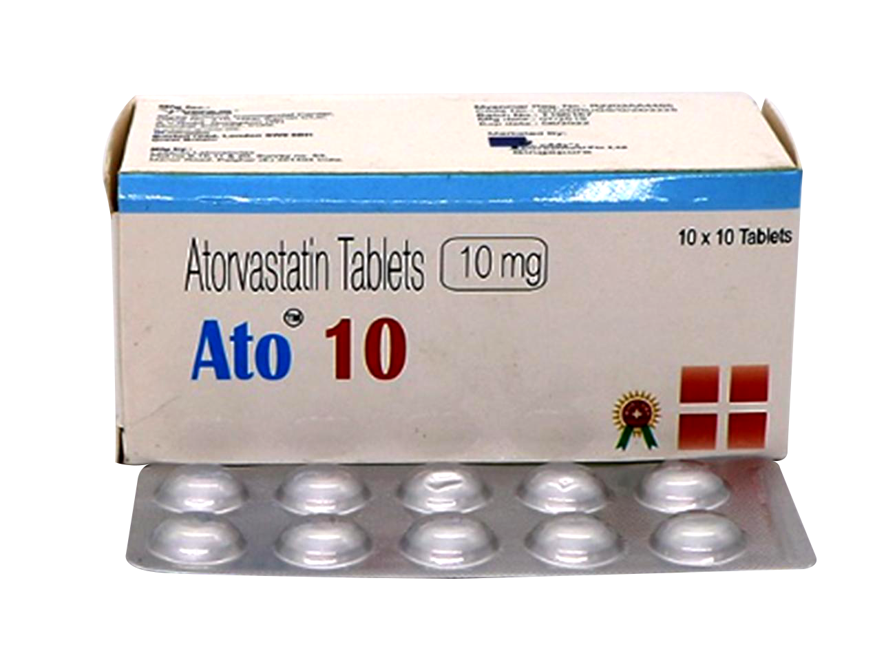 Ato Atorvastatin 10mg Tab 10's - LifePlus