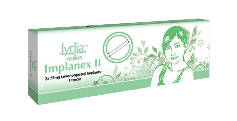 Lydia Implanex II Levonorgestrel 2*75mg - LifePlus