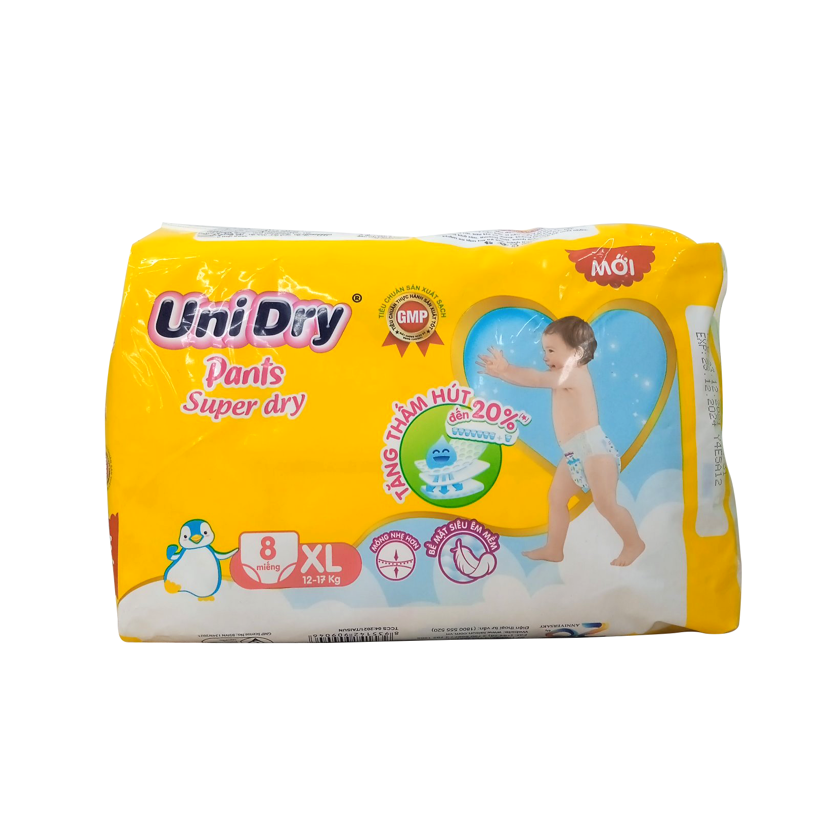 Unidry Baby Diaper Pants #XL8's - LifePlus