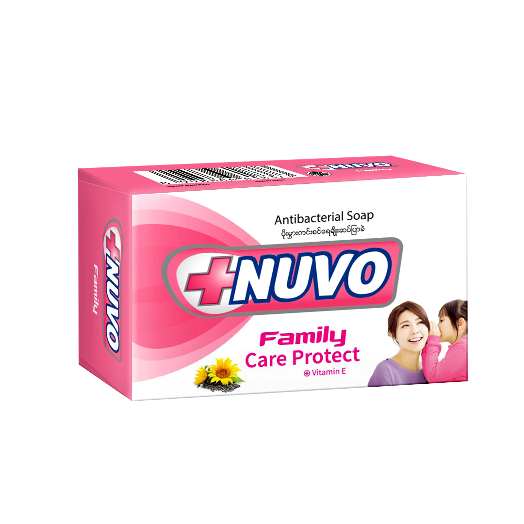 Nuvo Bar Soap Antibacterial #Care Protect 90g - LifePlus