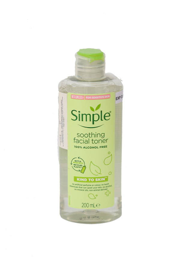 Simple Facial Toner Soothing 200ml - LifePlus