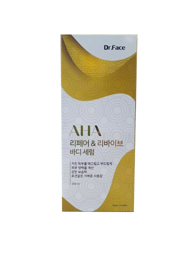 Dr.Face Body Serum AHA Repair & Revive 300ml - LifePlus