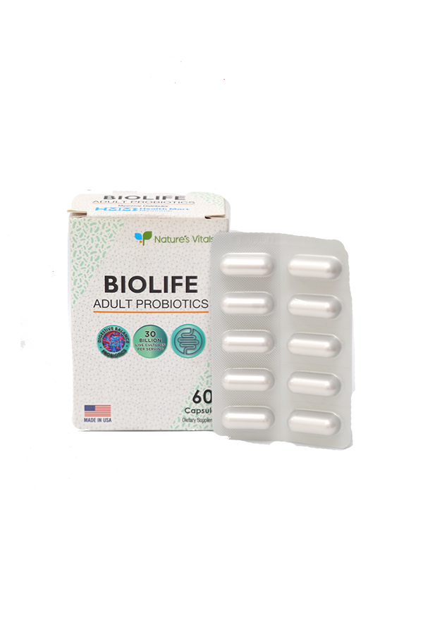 Nature's Vitals Biolife Adult Probiotics 30 Billion Cap 10's - LifePlus