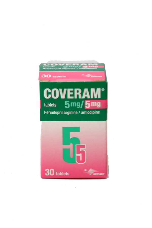 Coveram 5mg/5mg Tab 30's - LifePlus