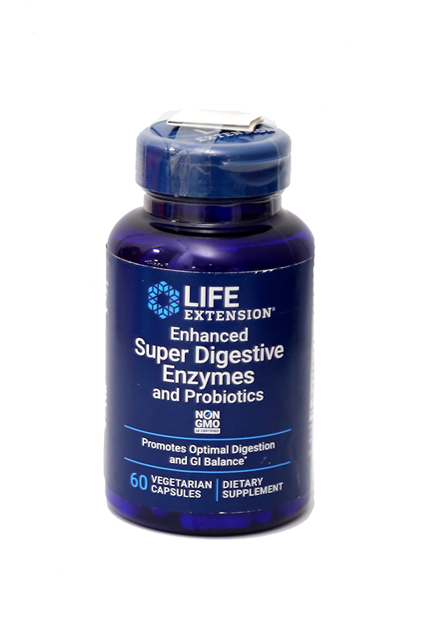 LifeExtension Super Digestive Enzymes Probiotics Cap 60's - LifePlus