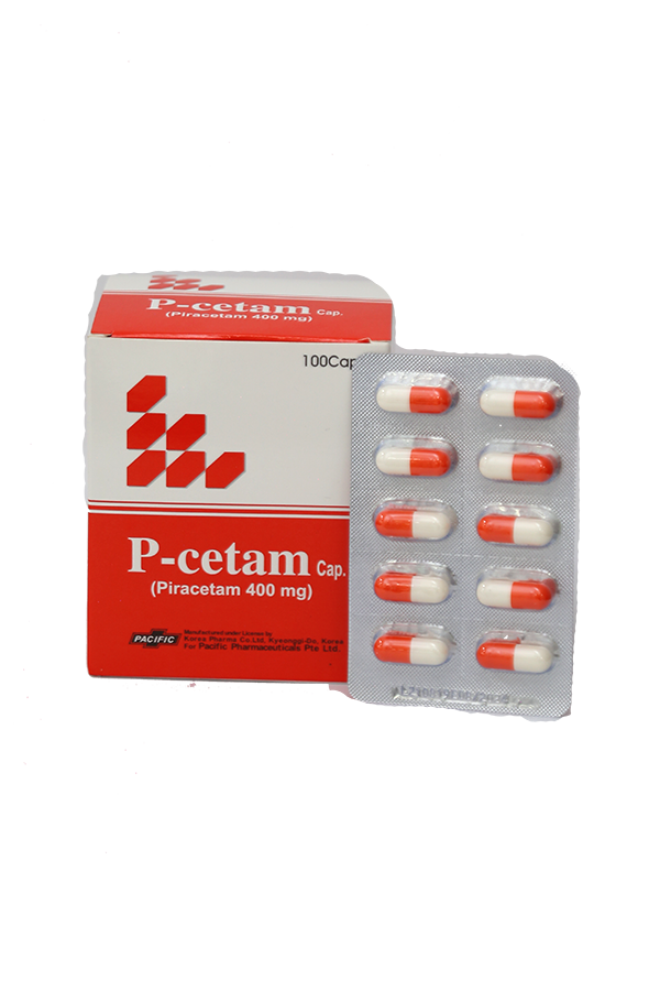 P-cetam Piracetam 400mg 10's - LifePlus