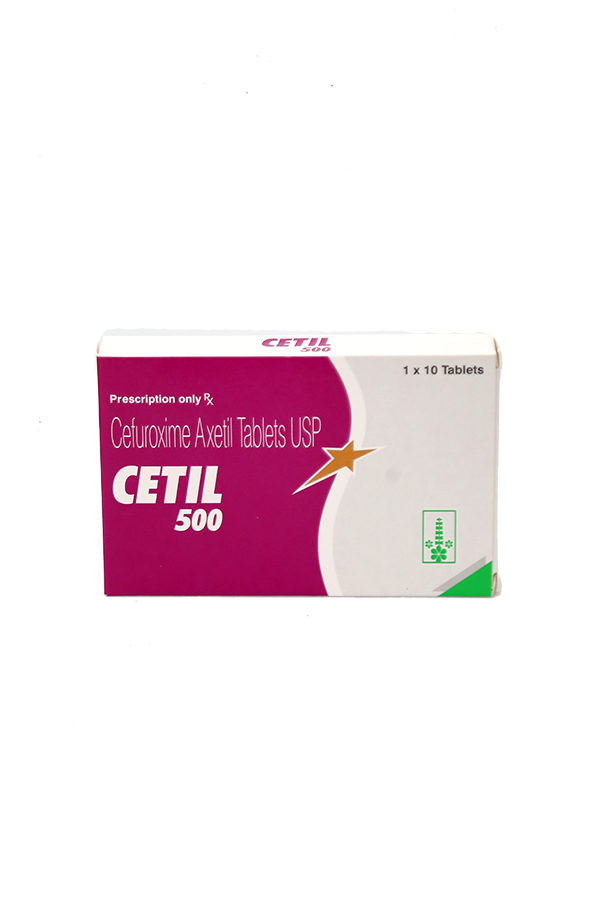 Cetil 500mg Tab 10's - LifePlus