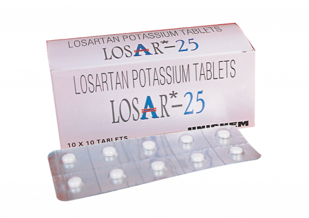 Losar 25mg Tab 10's - LifePlus