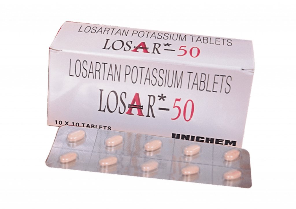 Losar 50mg Tab 10's - LifePlus