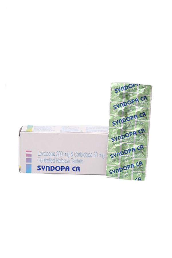 Syndopa Levodopa,Carbidopa CR Tab 10's - LifePlus