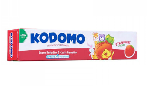 Kodomo Toothpaste Strawberry 80g - LifePlus