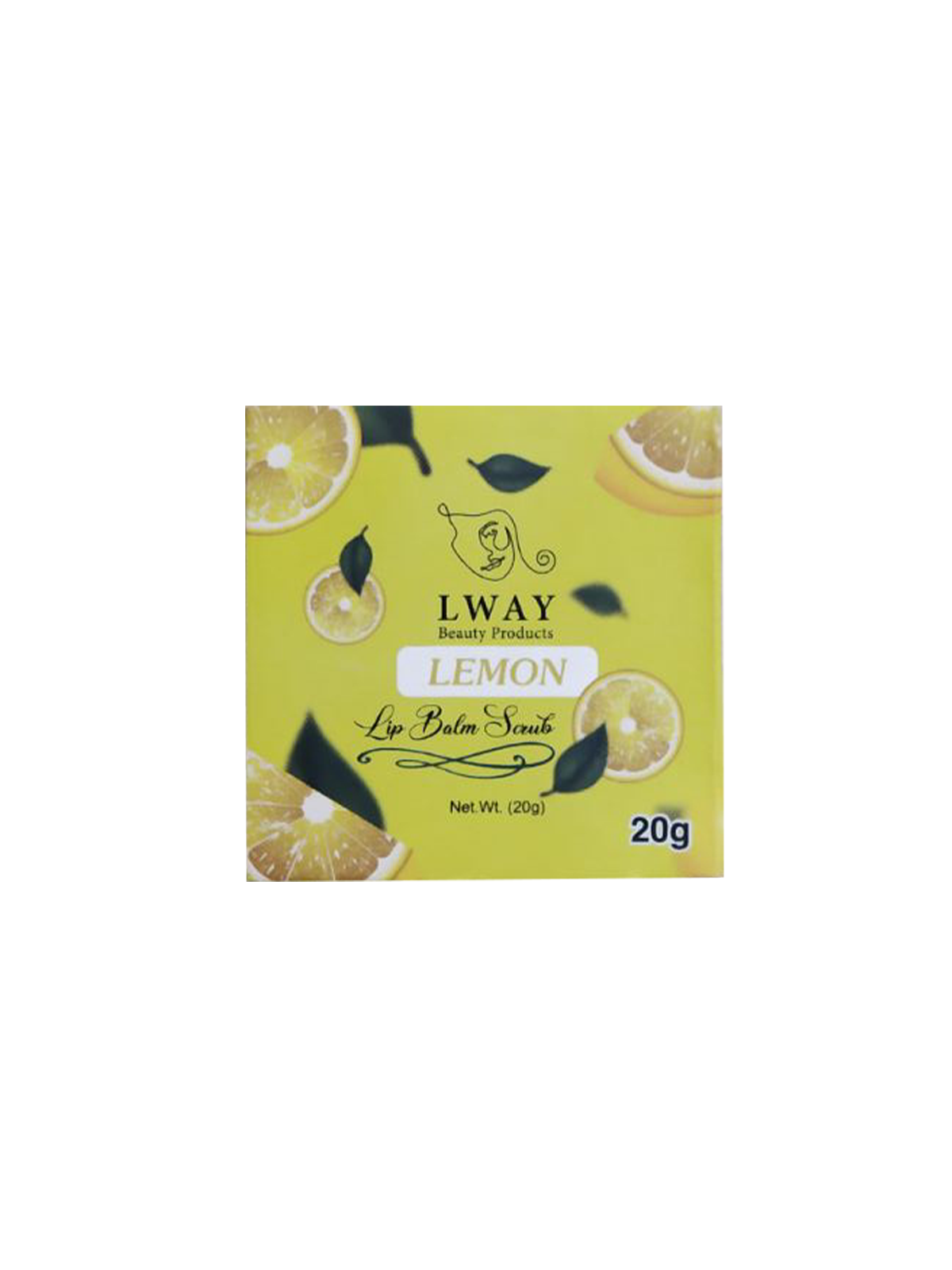 Lway Lip Scrub #Lemon 20g - LifePlus