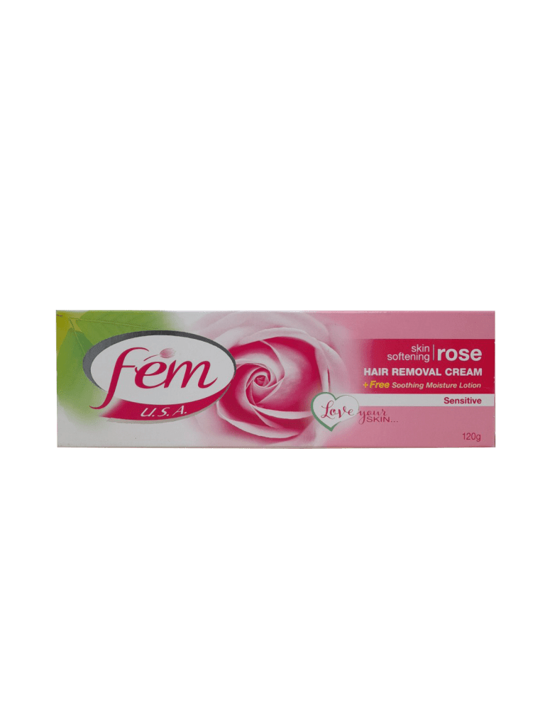 Fem Hair Removal Cream #Rose 120g - LifePlus