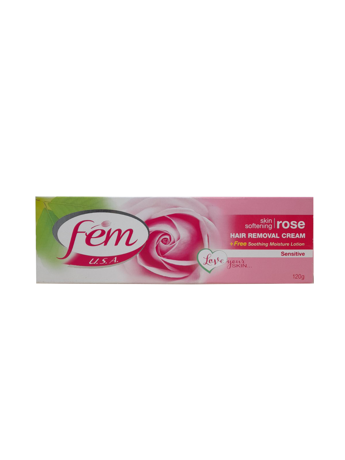 Fem Hair Removal Cream #Rose 120g - LifePlus