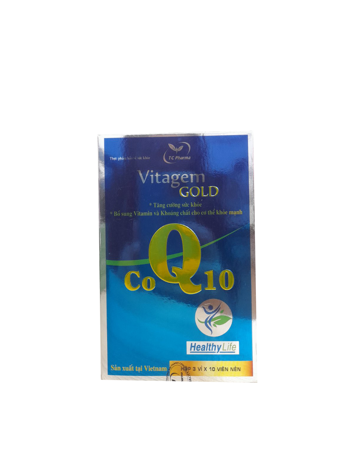 Vitagem Gold CoQ10 Tab 10's - LifePlus