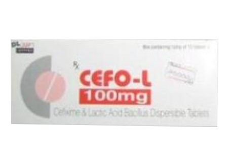 CefoL Cefixime & Lactic Acid 100 Mg Tab 10's - LifePlus