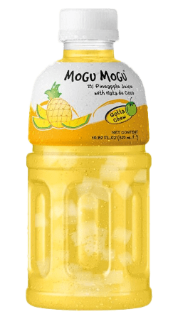 Mogu Mogu Fruit Juice Pineapple With Nata De Co Co 320ml - LifePlus