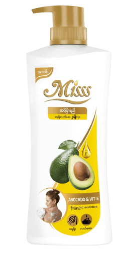 Miss Body Shower Avocado & Vit-E 950ml - LifePlus