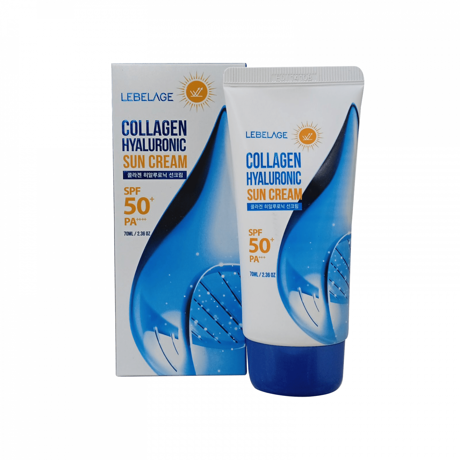 Lebelage Collagen Hyaluronic Sun Cream 70ml - LifePlus
