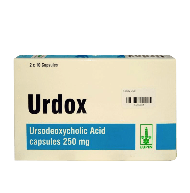 Urdox Ursodeoxychloic Acid 250mg Cap 10's - LifePlus Pharmacy