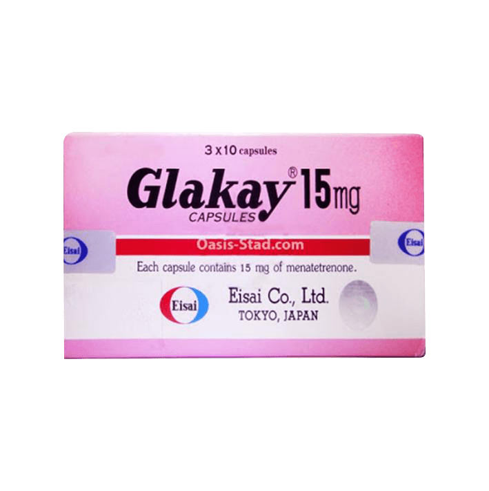 Glakay Menatetrenone 15mg Cap 10's - LifePlus