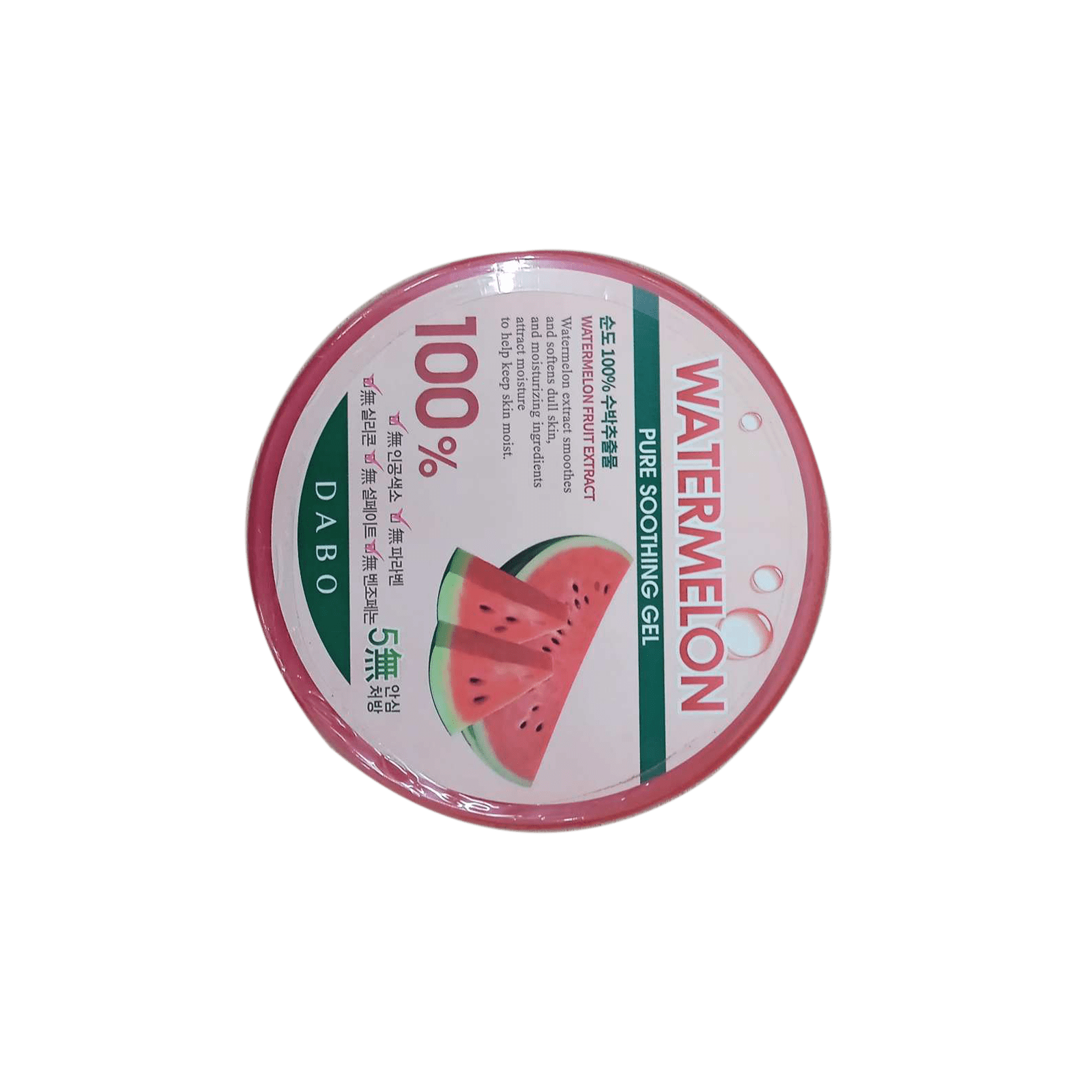 Dabo Facial Gel 100% Watermelon Pure Soothing 300ml - LifePlus