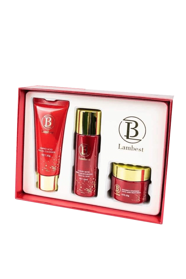 Lambest Time Anti-Aging Glowing Skincare Set - LifePlus