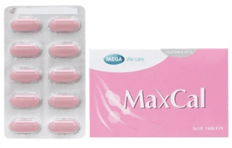 Maxcal Calcium,Vitamin D3 Tab 10's - LifePlus