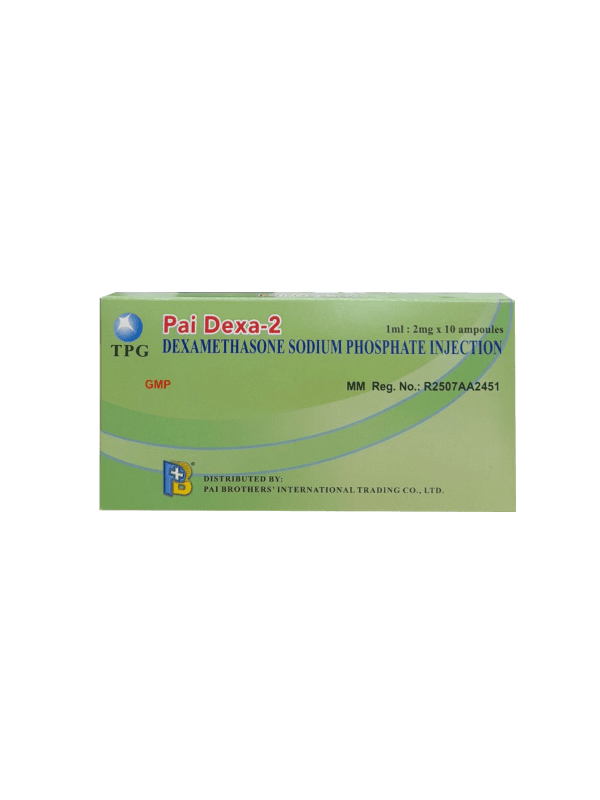 Pai Dexa-2 Dexamethasone 2mg /1ml 1's - LifePlus