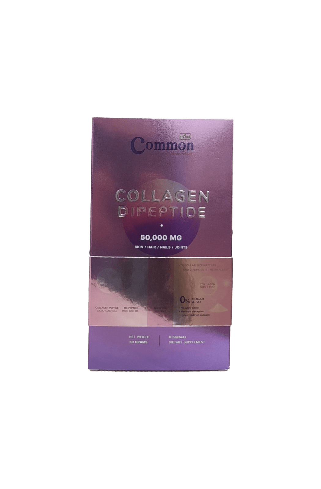 Common Collagen 8500 Mg Hair, Skin, Nails, Joints Sachet 5's - LifePlus