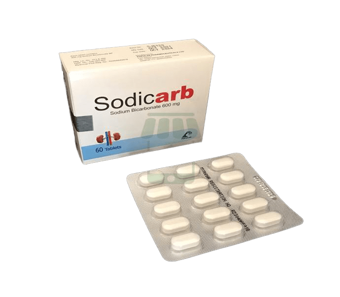 Sodicarb Sodium Bicarbonate 500mg Tab 15's - LifePlus