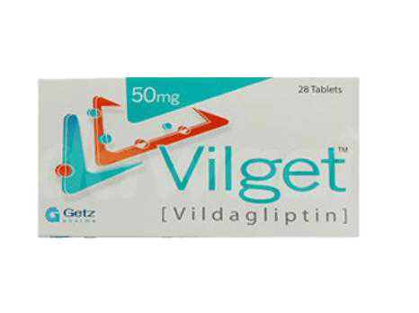 Vilget Vildagliptin 50mg Tab 7's - LifePlus
