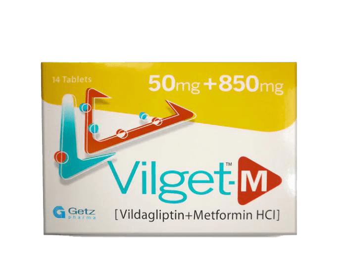 Getz Vilget Vildagliptin+ Metformin 50/850mg Tab 7's - LifePlus