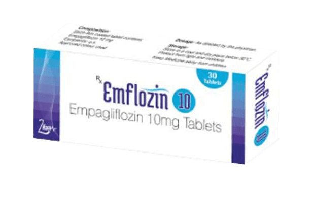 Emflozin Empagliflozin Tab 10mg 10's - LifePlus Pharmacy