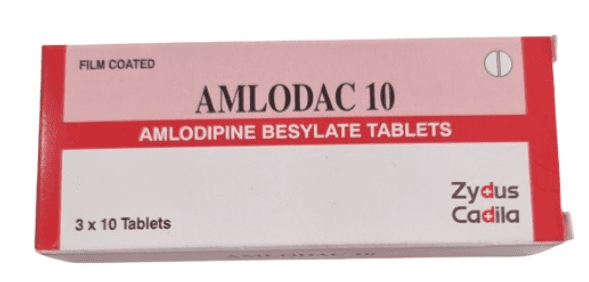 Amlodac Amlodipine Tab 10's - LifePlus
